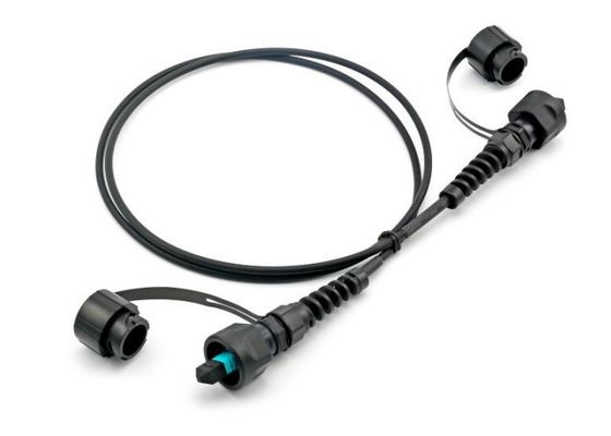 New Type FTTA Rugged Fiber Optic Cable Assemblies FULLAXS Connector ...