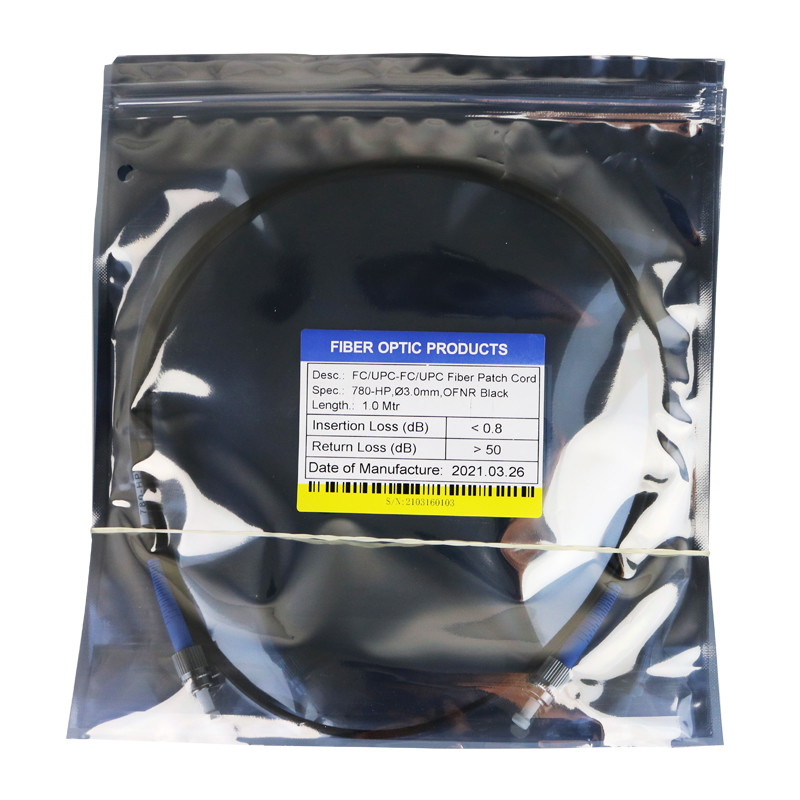 Nufern Coherent 780-HP Fiber Type Single Mode FC/PC Fiber Optic Patch ...