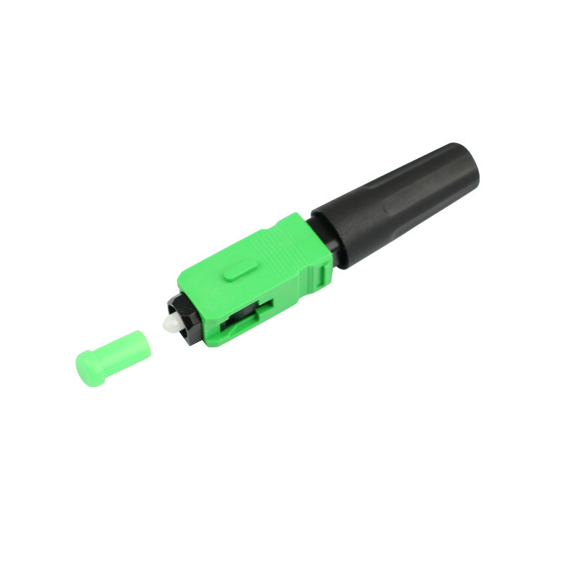 Integrated screw clip, push-pull ring, SM, 50mm, for drop cable, flat ...