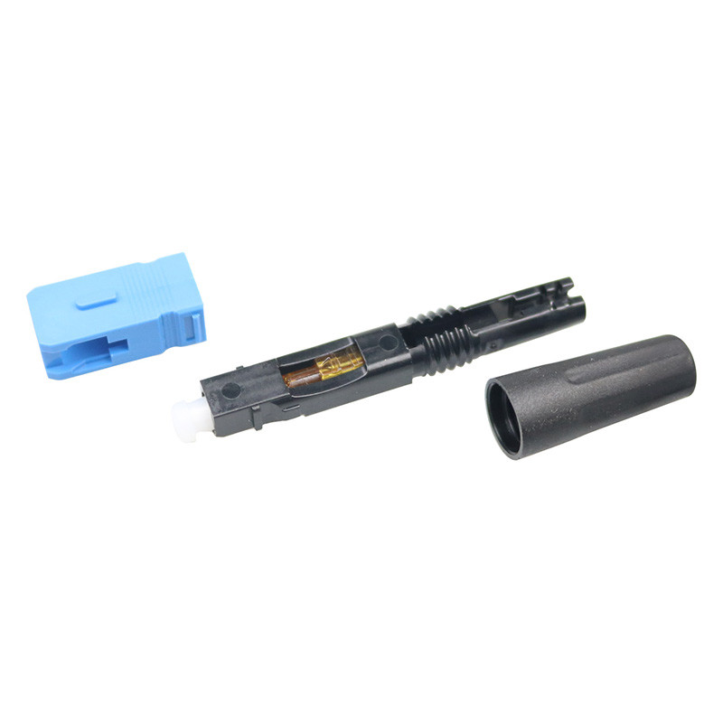 Integrated screw clip, push-pull ring, SM, 50mm, for drop cable, flat ...