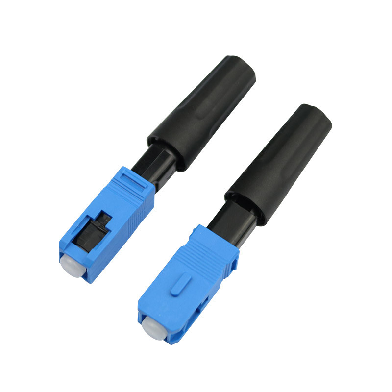 Integrated screw clip, push-pull ring, SM, 50mm, for drop cable, flat ...