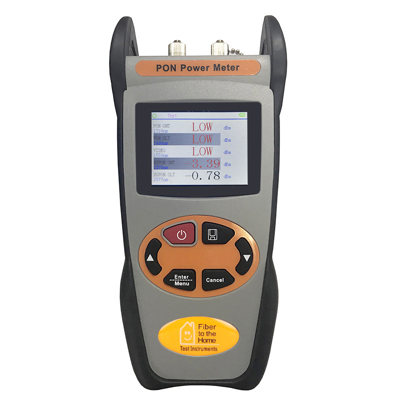 10/XG PON Power Meter 1270/1310/1490/1550/1577/1610nm Simultaneously Display (1610nm for RFoG ...