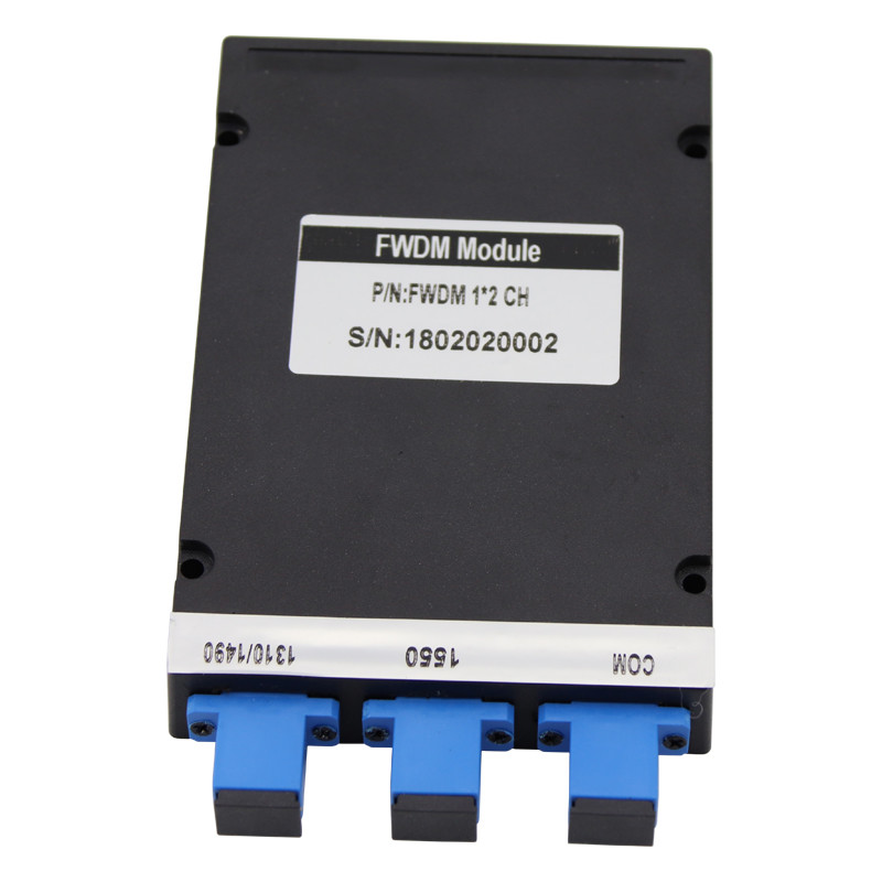 3 Ports PON Network FWDM (1310/1490/1550nm) Video Filter WDM for TV Signal Transmission ...