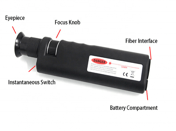 FTTB 400x Fiber Optic Connector Inspection Scope