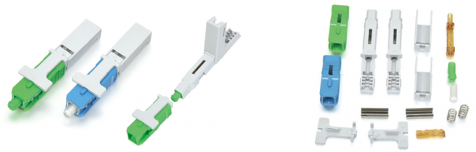 Em-bedded type Pre-polishing Wedge Lock Mechanism 52mm Length Fiber ...