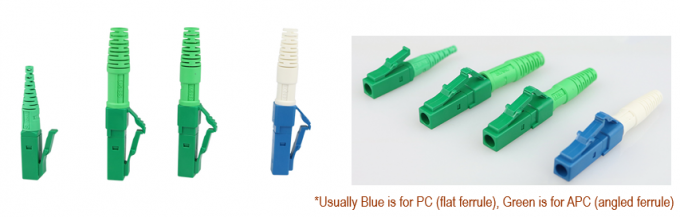 SENKO Single Mode LC Snap-In Fiber Connectors